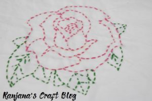 Design of the week - Running stitch designs - Ranjana's Craft Blog