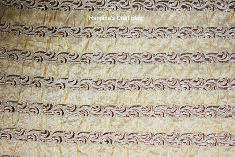 My stash of Zari border - Ranjana's Craft Blog