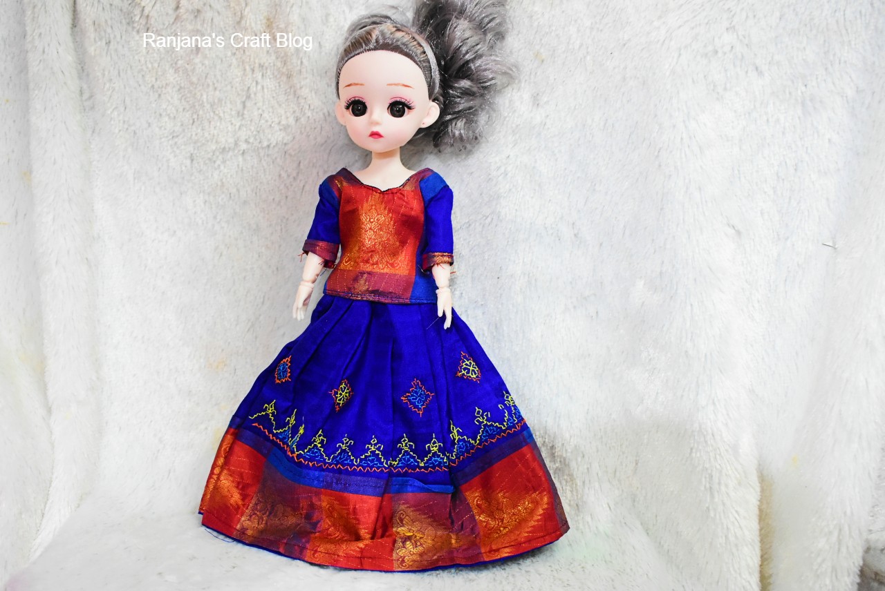 Making doll dress - Ranjana's Craft Blog