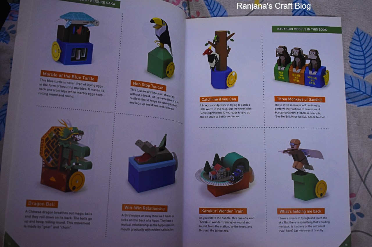 Karakuri - Book review - Ranjana's Craft Blog