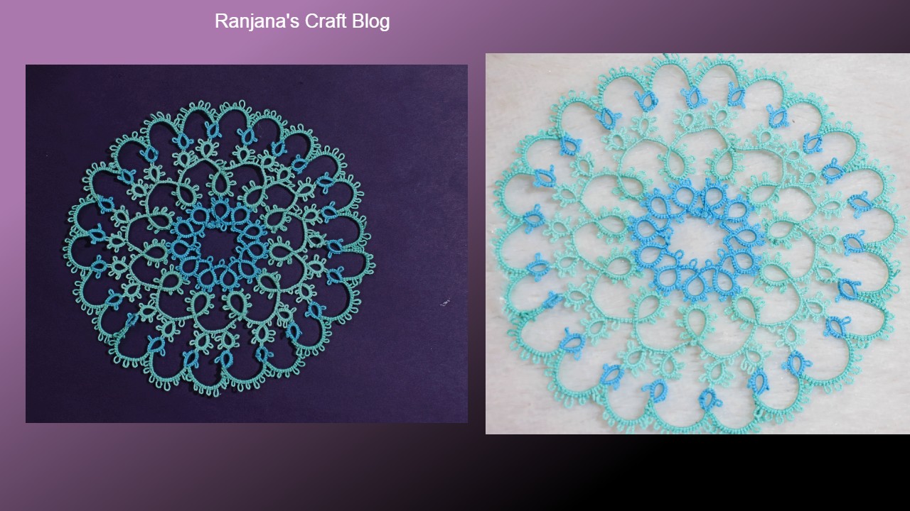 Exploring Tatting Designs – Trying Out Some Tatted Motifs - Ranjana's ...